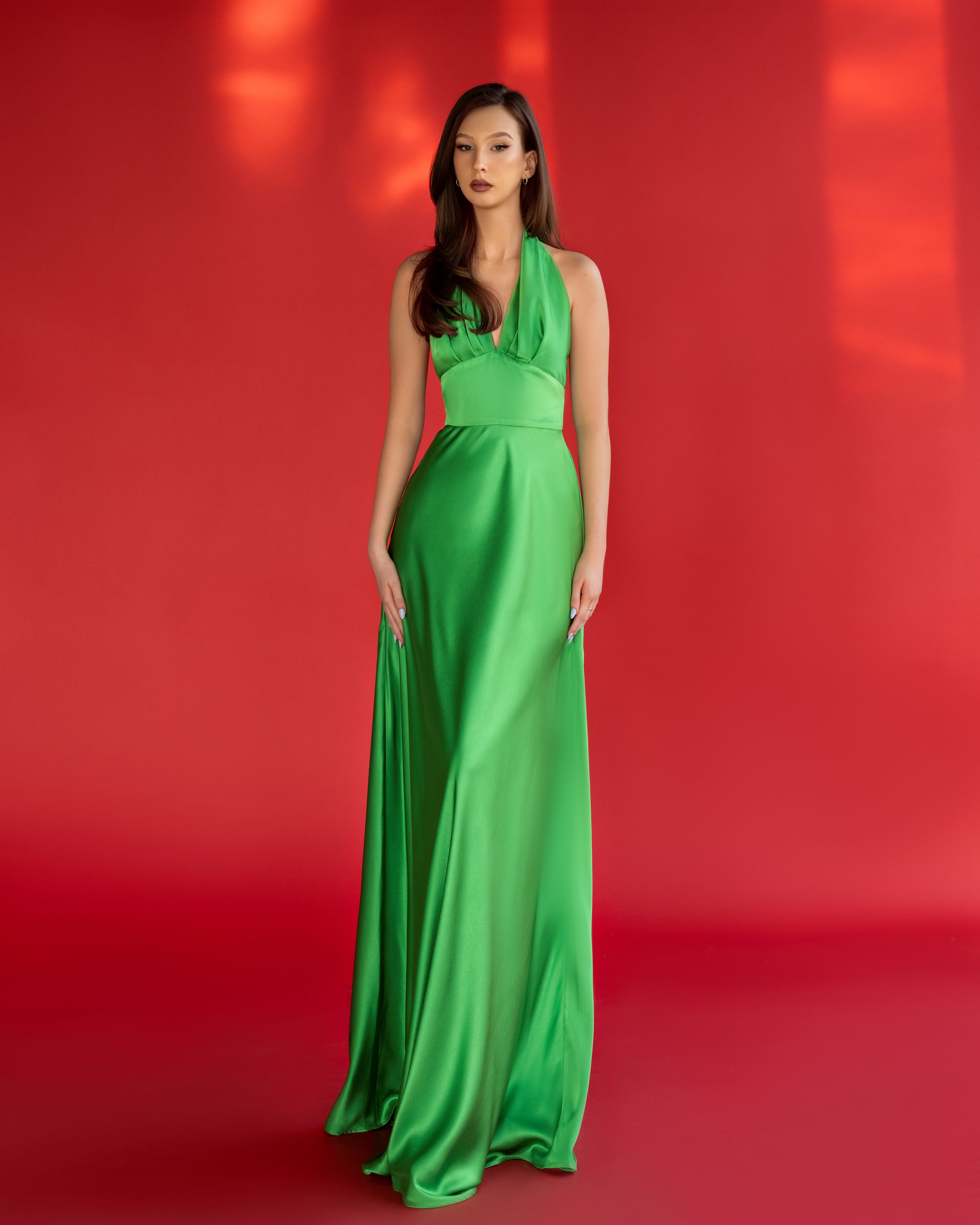 Blerina Silk Dress – Agnesa Vuthaj